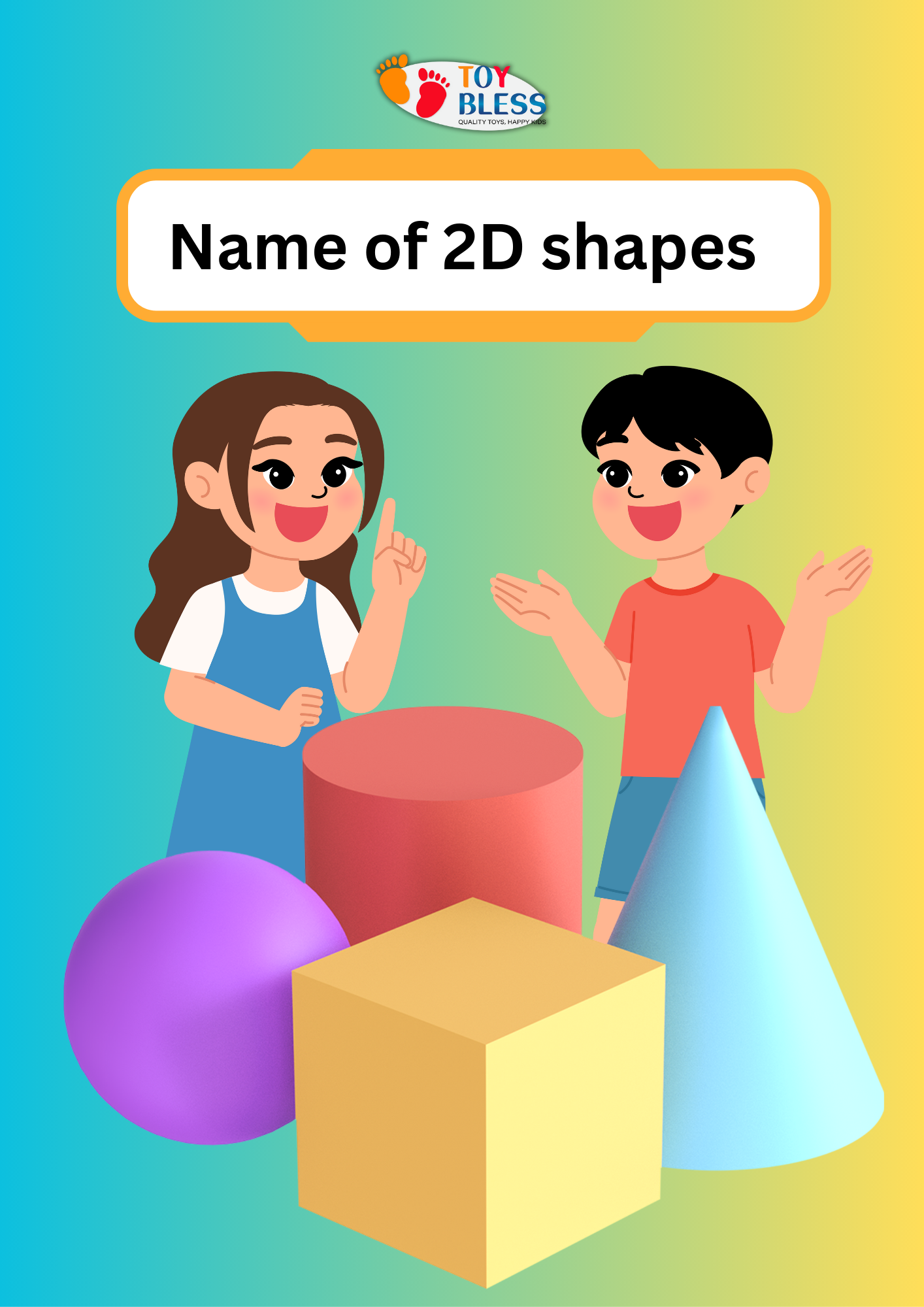 Name of 2D shapes – toybless